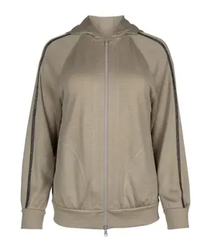 Brunello Cucinelli Embellished Zipped Hoodie