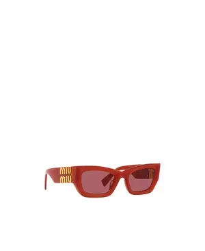 Miu Miu Rectangular Frame Sunglasses