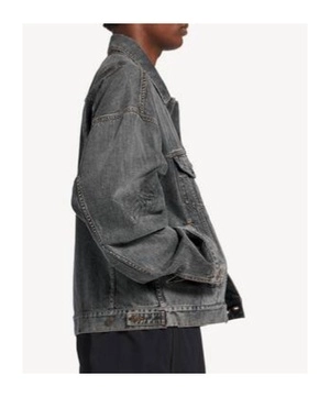 Balenciaga Graffiti Denim Jacket