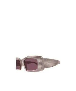 Alaïa Rectangle Frame Sunglasses