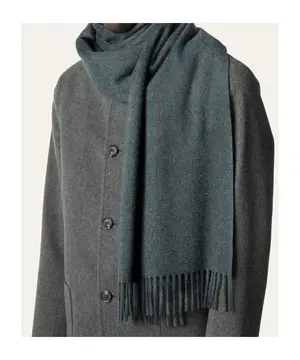 Loro Piana Grande Unita Fringed-edge Scarf