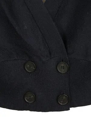 Fabiana Filippi V-neck Double-breasted Cardigan