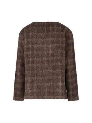 Our Legacy Checked Long-sleeves Cardigan