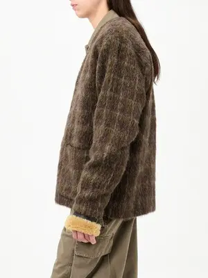 Our Legacy Checked Long-sleeves Cardigan