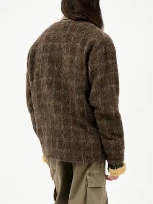 Our Legacy Checked Long-sleeves Cardigan