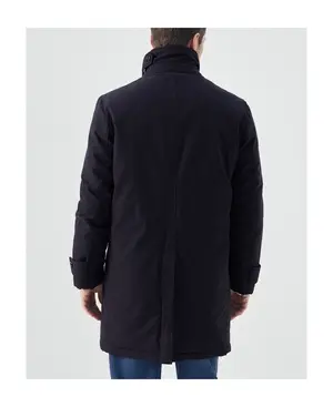 Brunello Cucinelli Single-breasted Cotton-blend Coat