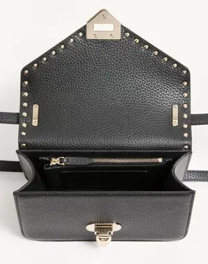 Valentino Garavani Rockstud Mini Shoulder Bag - Black