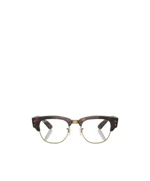 Ray-ban Clubmaster Eyeglasses With Tortoiseshell Frame