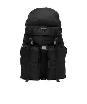 Prada Multi-pocket Backpack - Black