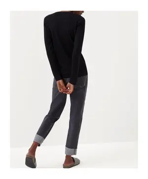 Brunello Cucinelli Sheer Long-sleeve Knitted Pullover