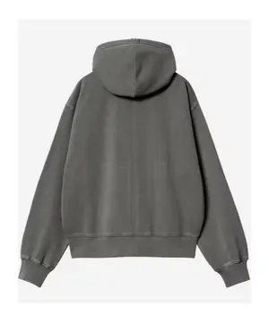 Carhartt Work In Progress Hooded Nelson Zipped Jacket - Black