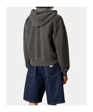 Carhartt Work In Progress Hooded Nelson Zipped Jacket - Black