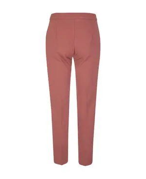 Max Mara Logo Straight Casual Pants