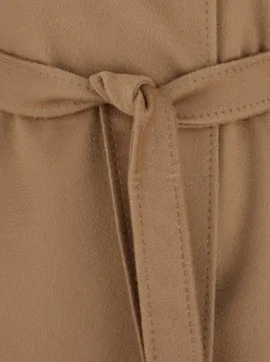 Max Mara Belted Long-sleeved Coat
