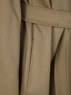Max Mara Belted Long-sleeved Coat - No