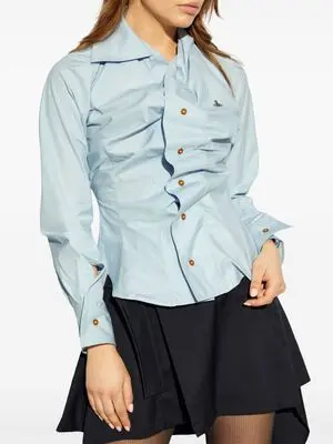 VIVIENNE WESTWOOD Drunken Pleated Shirt
