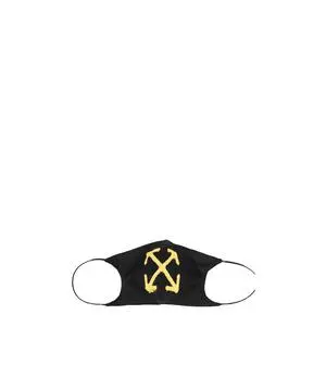 Off-White Arrows Logo Face Mask - Black