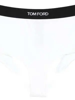 TOM FORD Logo-waistband Stretched Briefs