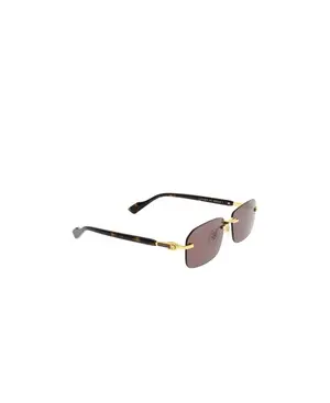 Gucci Rectangular Frame Sunglasses