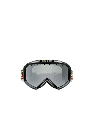 Gucci Oversized Frame Ski Goggles - Gray