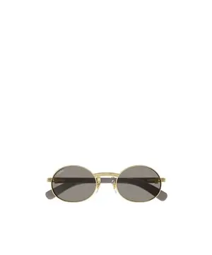 Cartier Round Frame Sunglasses - Gray
