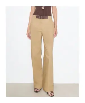 Tory Burch Belted Wide-leg Trousers