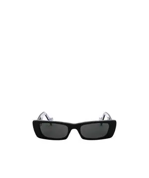 Gucci Rectangular Frame Sunglasses - Black