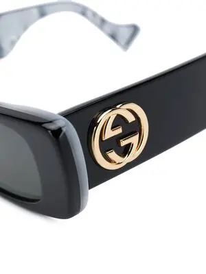 Gucci Rectangular Frame Sunglasses