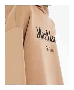 Max Mara Logo Detailed Long-sleeved Hoodie