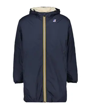 K-WAY Le Vrai 4.0 Eiffel Jacket With Hood And Zip Closure