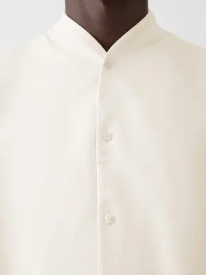 Jacquemus Bomber Neckline Relaxed Shirt