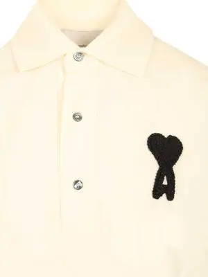 AMI Paris De Coeur Short-sleeved Polo Shirt