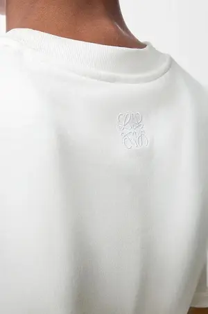 Loewe Twisted Top With Anagram Embroidery