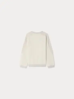 Bonpoint Embroidered Color-block Sweatshirt