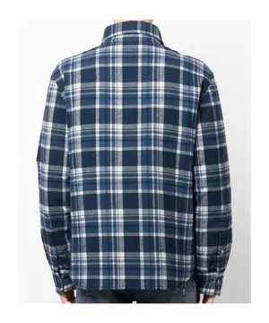 Brunello Cucinelli Plaid Check Padded Shirt Jacket