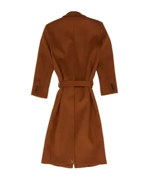 Attico The Belted Long Coat