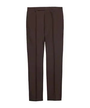 Prada Mohair And Silk Tailored Trousers