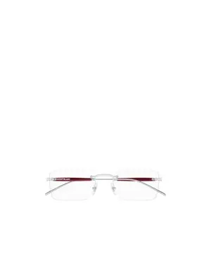 Montblanc Rimless Rectangular Eyeglasses