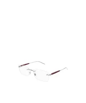 Montblanc Rimless Rectangular Eyeglasses