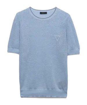 Prada Short-sleeved Crewneck Jumper