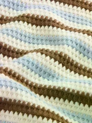 Woolrich Striped Crochet-effect T-shirt