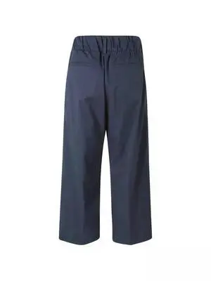 MYTHS Elasticated Waist Straight Trousers