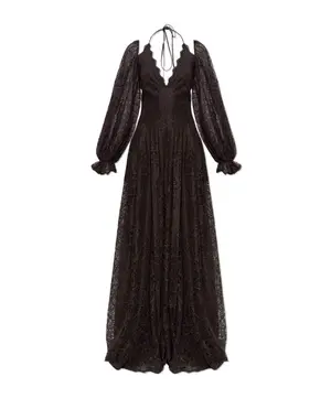 Etro Paisley Motif Lace Maxi Dress
