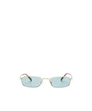 Prada Rectangle Frame Sunglasses - Blue
