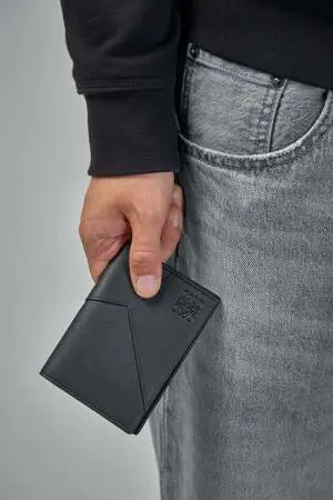 Loewe Puzzle Edge Logo Embossed Card Holder