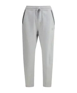 Brunello Cucinelli Logo Detailed Drawstring Joggers