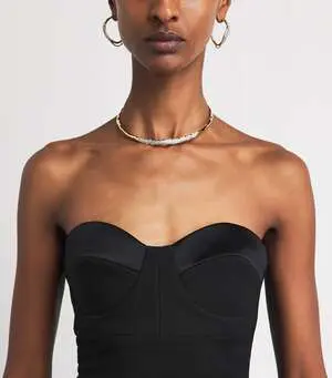 Solace London Keaton Strapless Sweetheart Neckline Maxi Dress