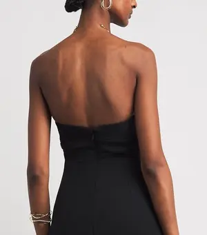 Solace London Keaton Strapless Sweetheart Neckline Maxi Dress
