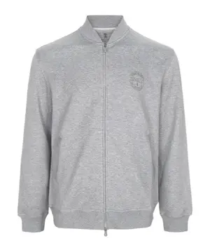 Brunello Cucinelli Full Zip Sweatshirt