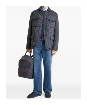 Etro Straight-leg Jeans With Pegaso Embroidery - Blue